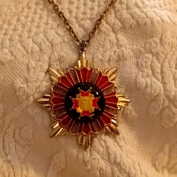 Jewelry | Vintage Heraldic Maltese Pendant Necklace Unisex | Poshmark